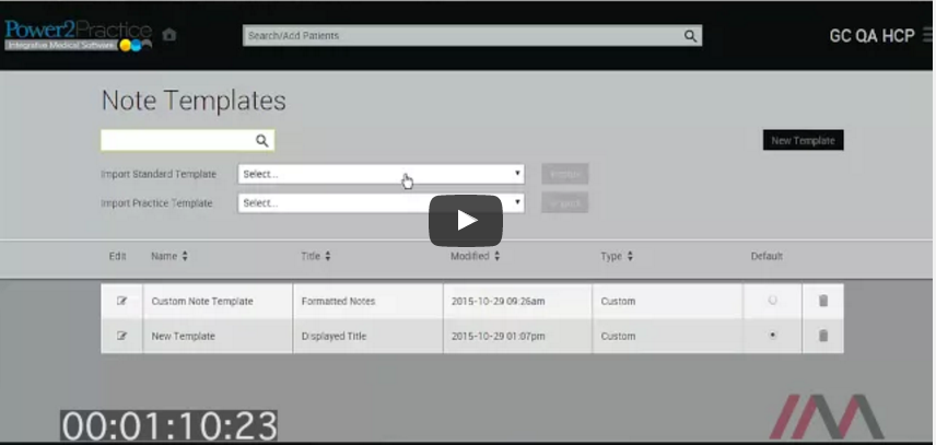 Creating New Note Templates